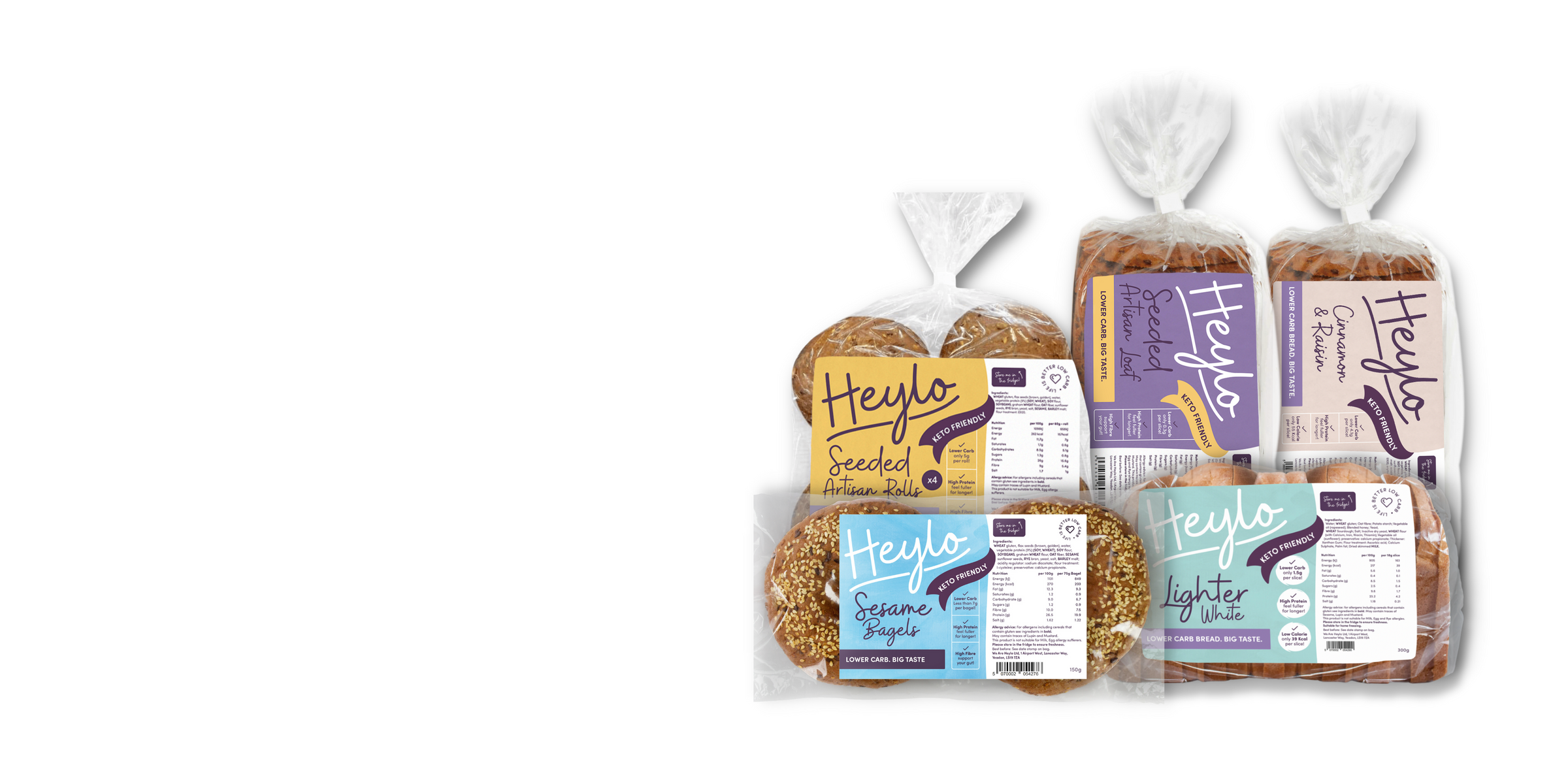 Heylo | Low-carb bakery | UK keto Bread | Weight loss & Lifestyle
